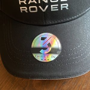 Three In | Accessories | Land Rover Range Rover Baseball Cap In Black ...